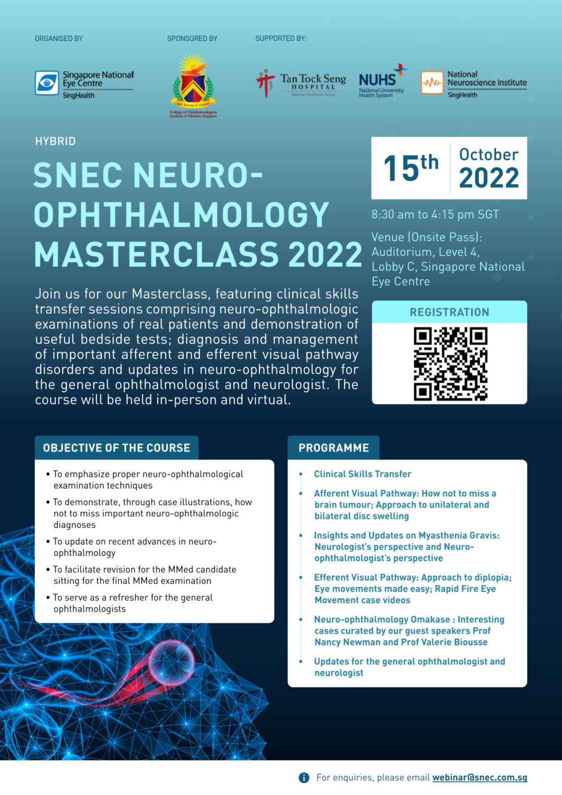 SNEC Neuro-Ophthalmology Masterclass 2022 - VANEM